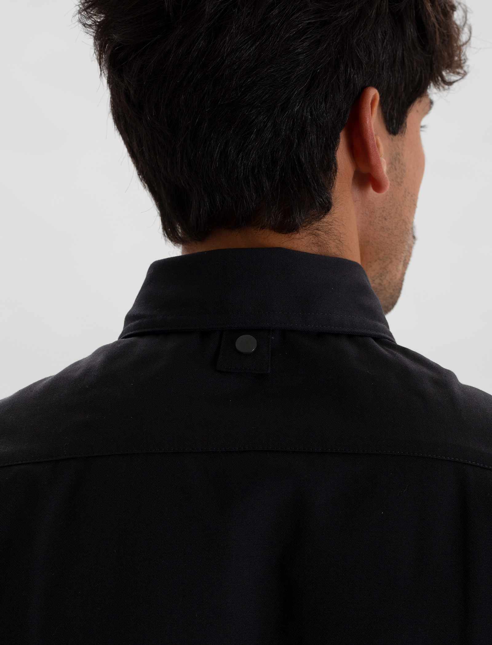 Premium black work shirt, a perfect fusion of design and quality. - Qooqer