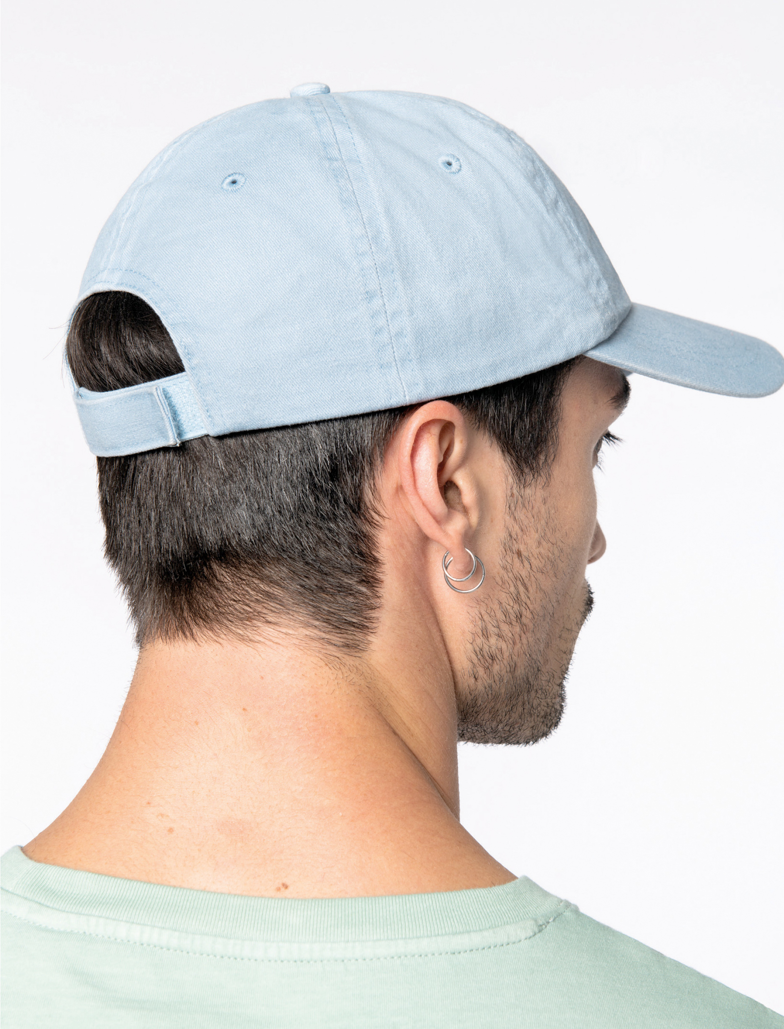 Gorra azul claro vintage - Qooqer