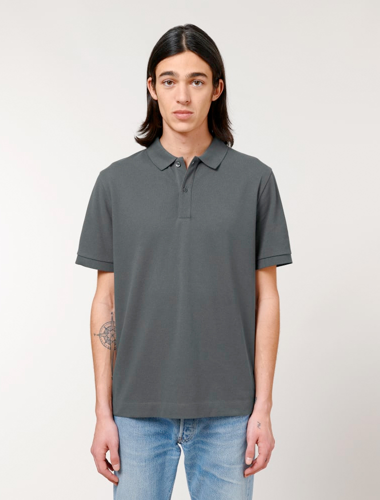Polo gris unisex - Qooqer