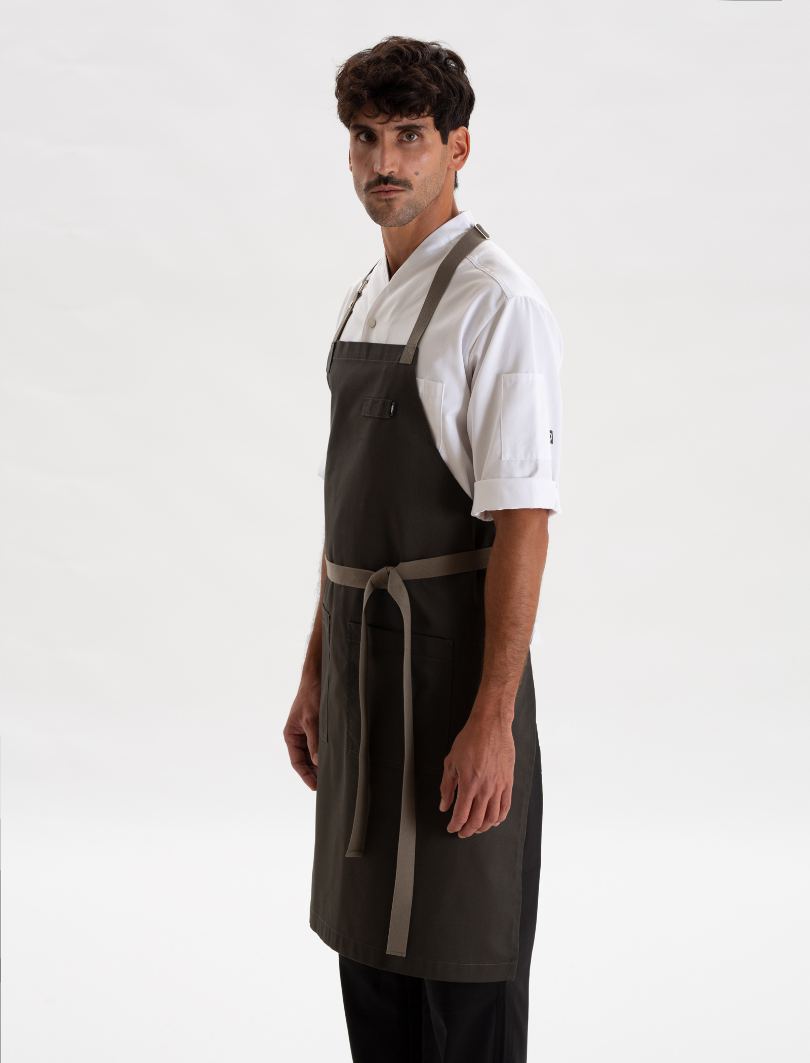 Army chef's apron with avant-garde style. - Qooqer