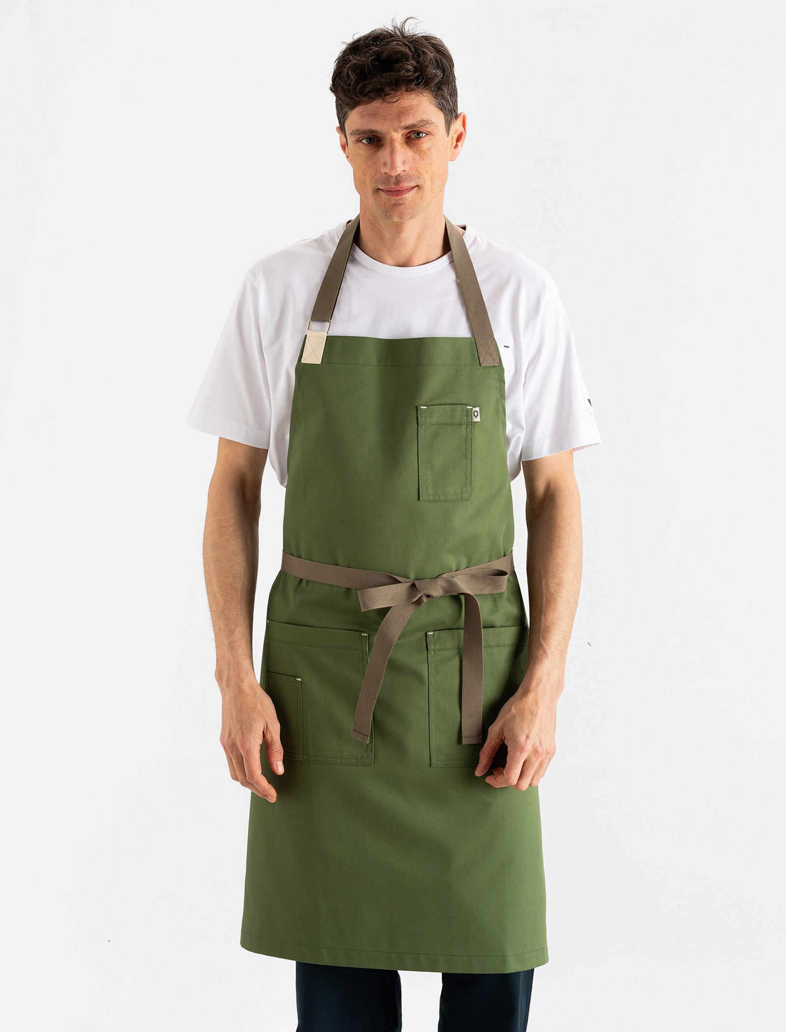 Green apron for professionals - Qooqer