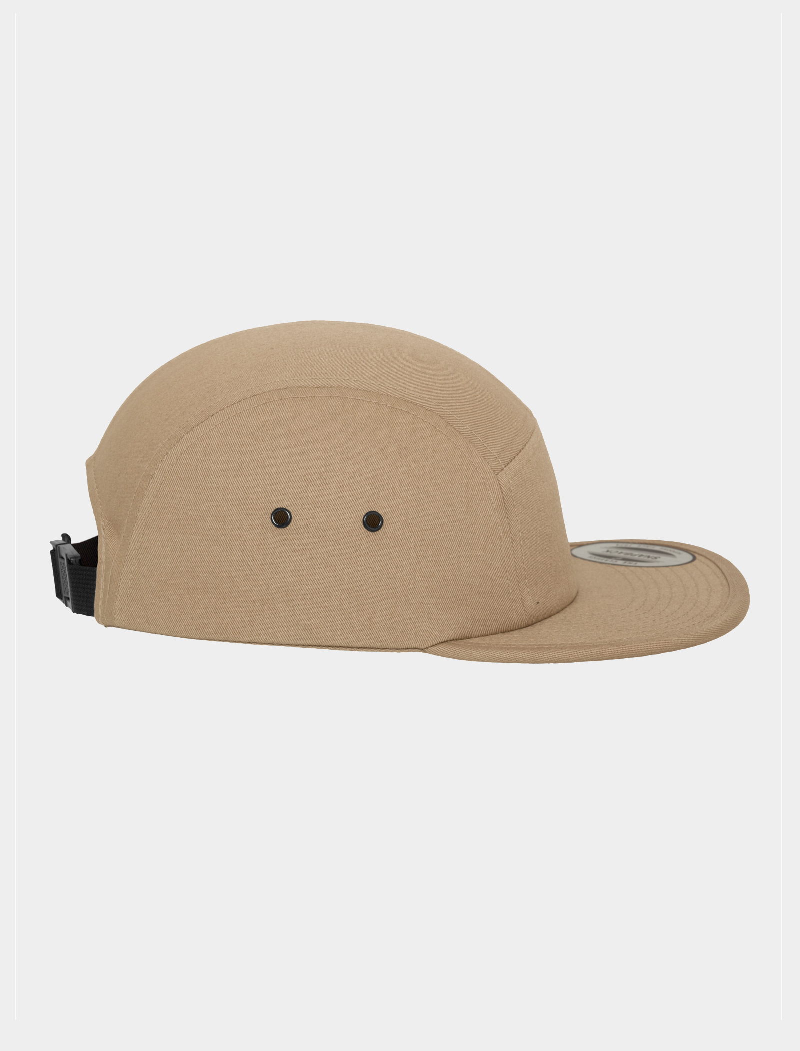 Khaki 5-Panel Cap - Qooqer