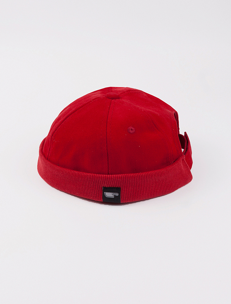 Red Retro-style Chef Skull Hat - Qooqer