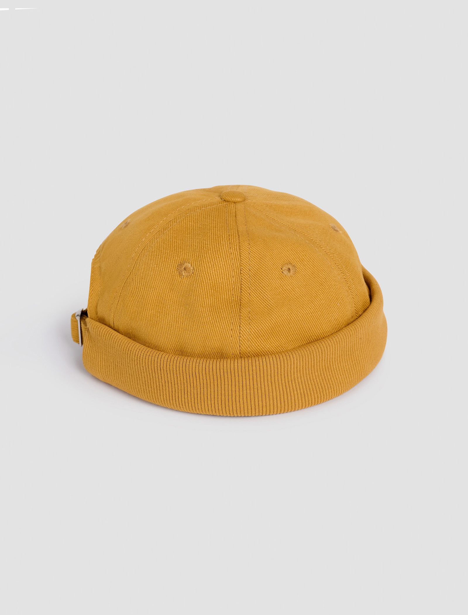 Mustard Retro-style Chef Skull Hat - Qooqer