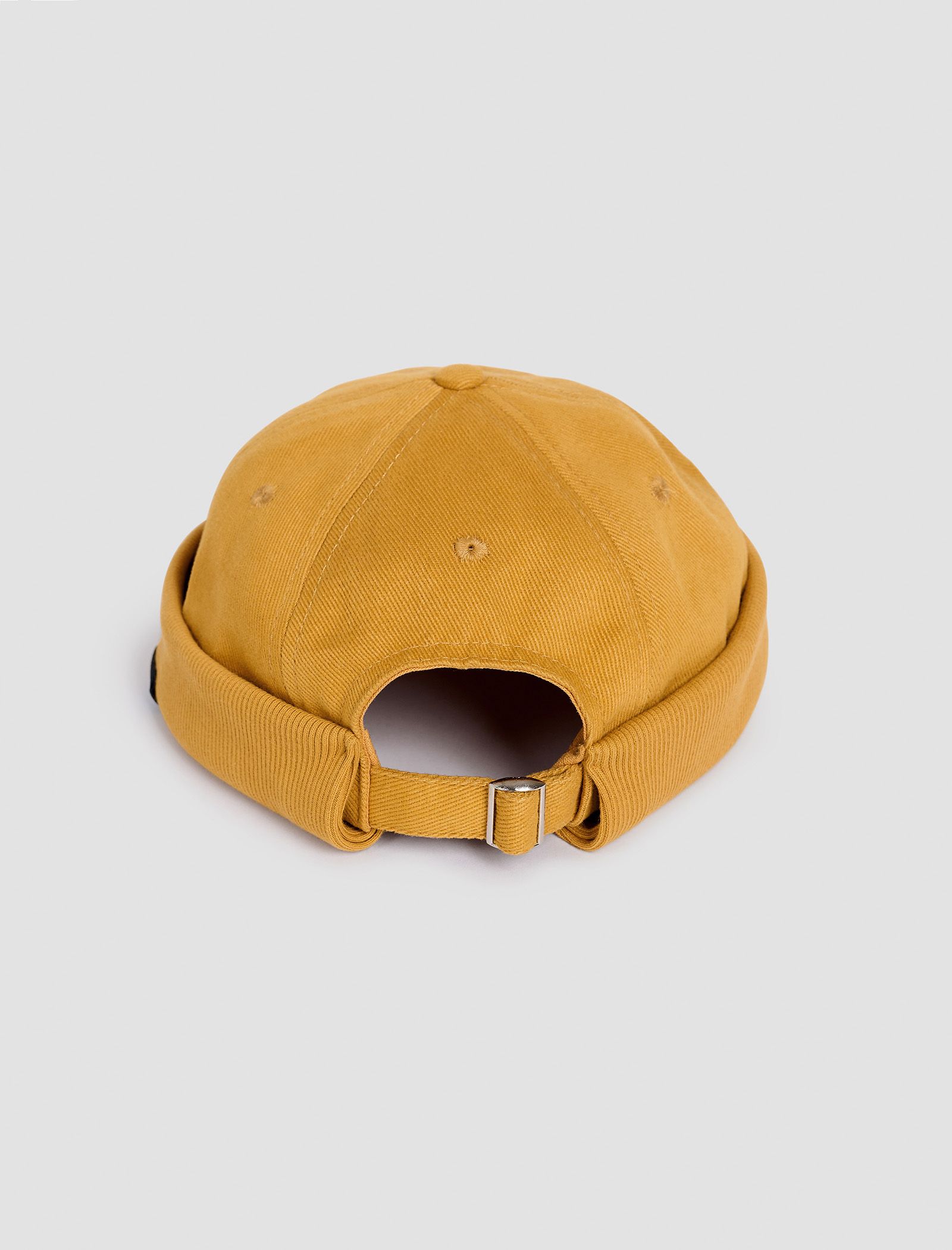 Mustard Retro-style Chef Skull Hat - Qooqer