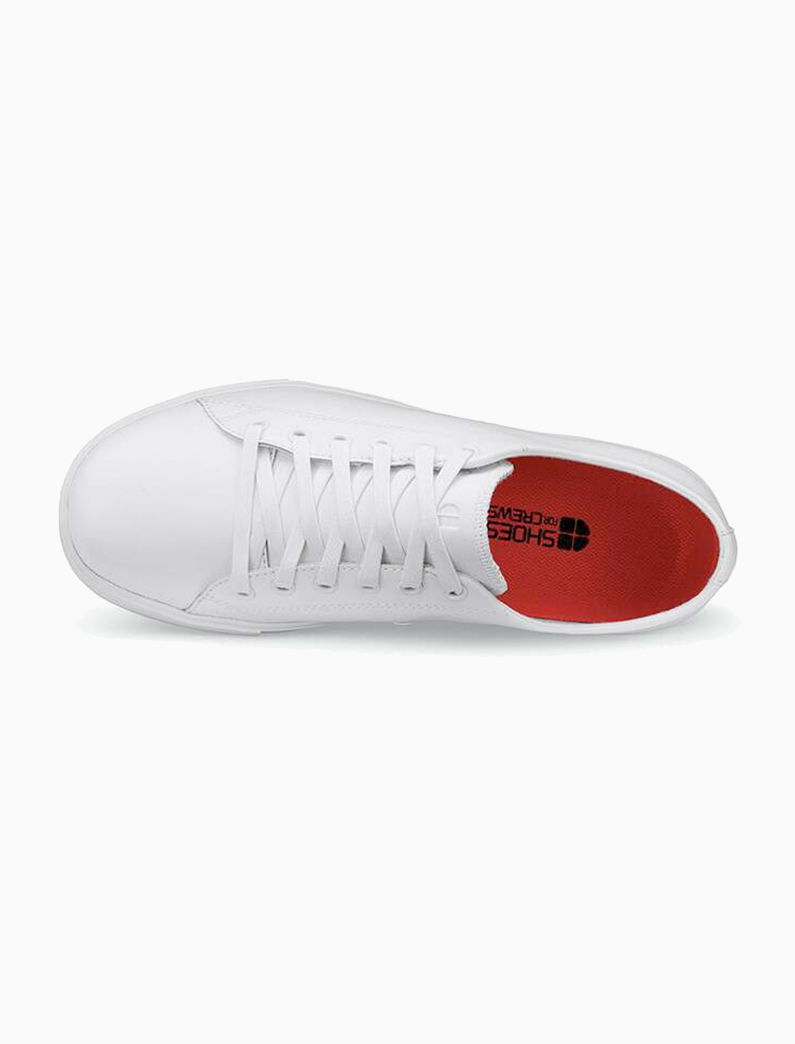Comfortable white work shoes - Qooqer