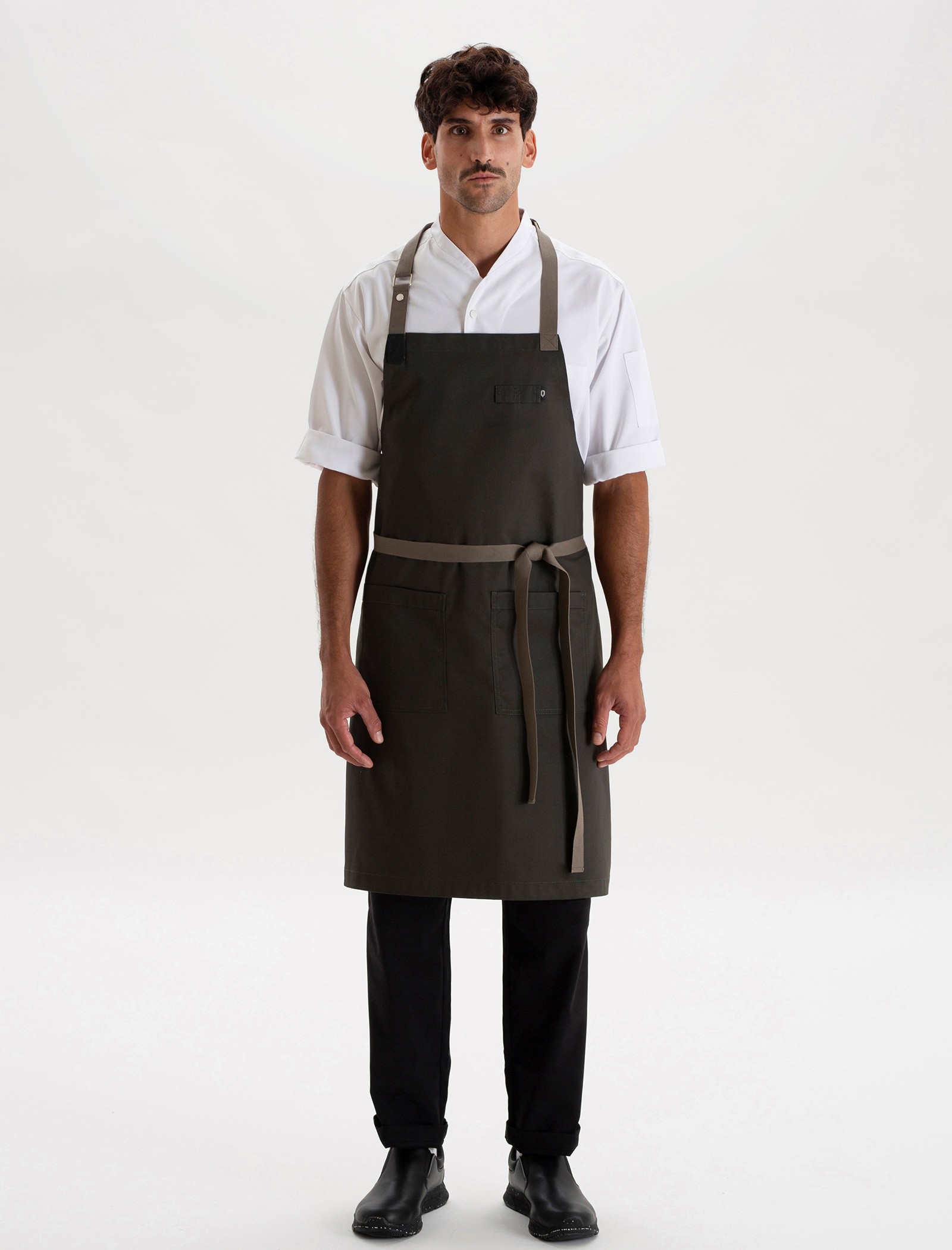 Army chef's apron with avant-garde style. - Qooqer