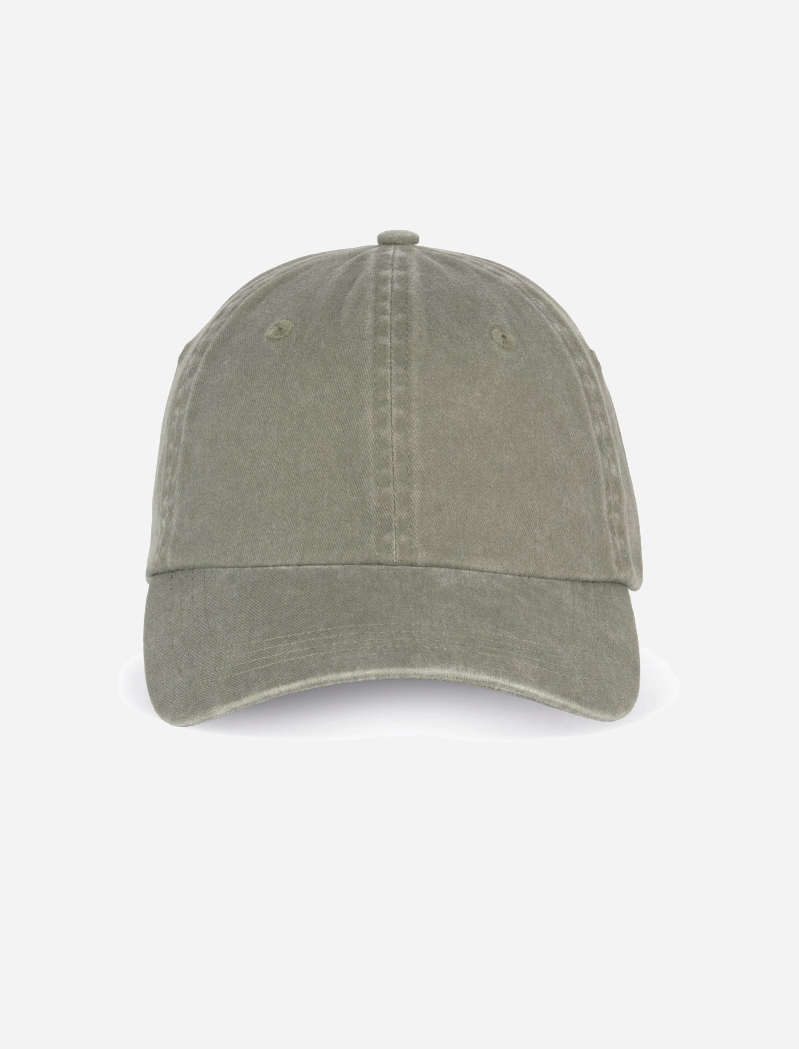 Gorra vintage Khaki con efecto desgastado - Qooqer