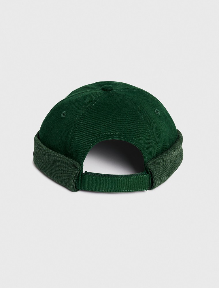 Black Retro-style Chef Skull Hat - Qooqer