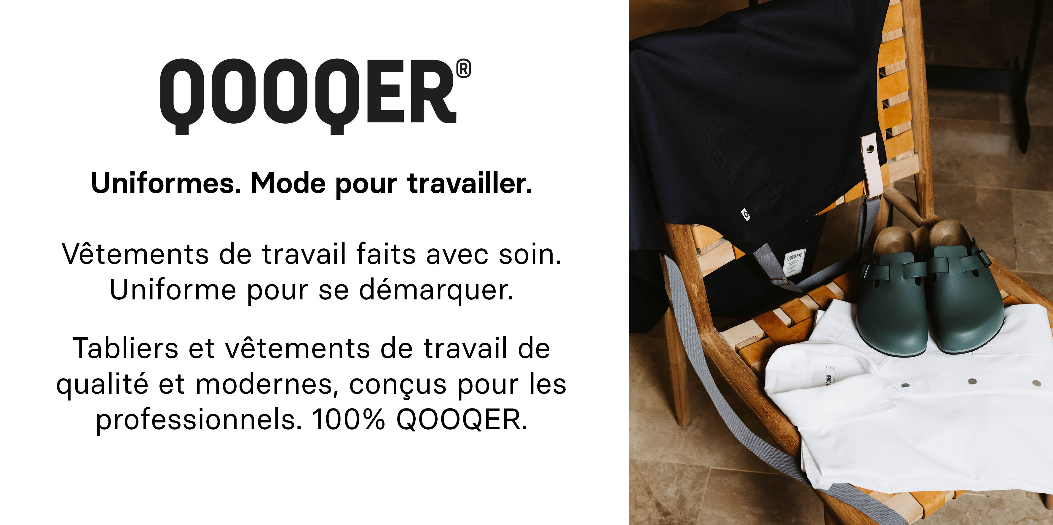 QOOQER | Uniforme avec style | Mode de travail - Qooqer
